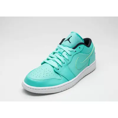 Nike Air Jordan 1 Low Hyper Turquoise | Where To Buy | 553558-304 | The ...