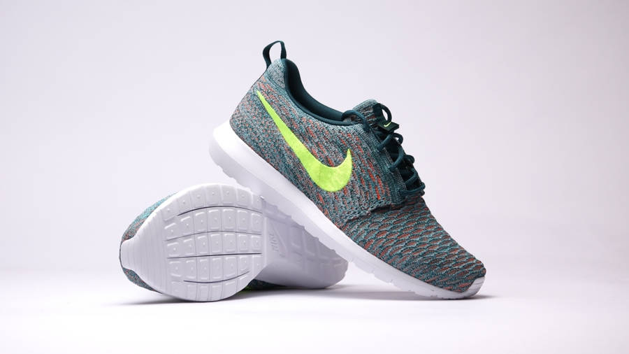 Nike Flyknit Roshe Run Mineral Teal | Where To Buy | 677243-300 | The ...
