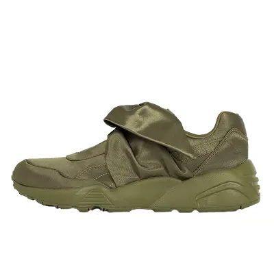 PUMA x Fenty Rihanna Bow Olive | Where To Buy | 365054-04 | The Sole ...
