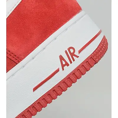 Nike Air Force 1 Low Suede Red | Where To Buy | 488298-620