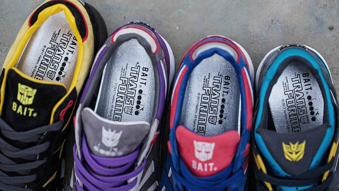 This BAIT x Transformers x Diadora Collaboration Is Optimus Fine | The ...