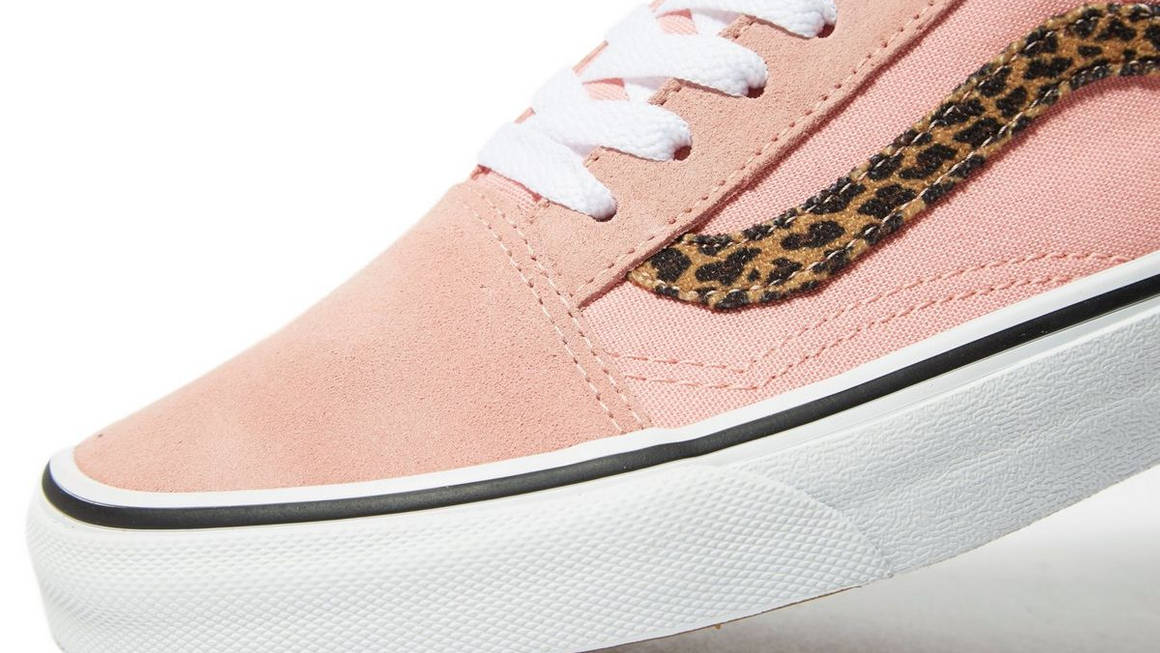 Get Fierce With These Pink And Leopard-Print Old Skool Vans | The Sole ...