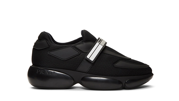 Prada's Dreamy Cloudbust Sneaker Arrives In All Black