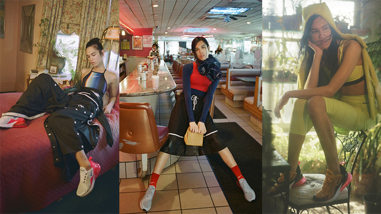 Model Dara Allen Adds Effortless Street Style To Nike's Air Max 270