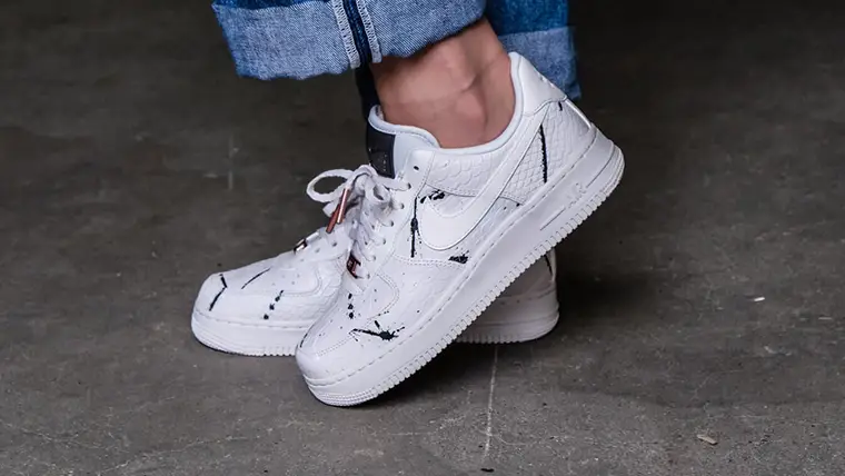 Nike's Paint Splattered Crocodile Air Force 1 Is A Must-Have | The Sole ...