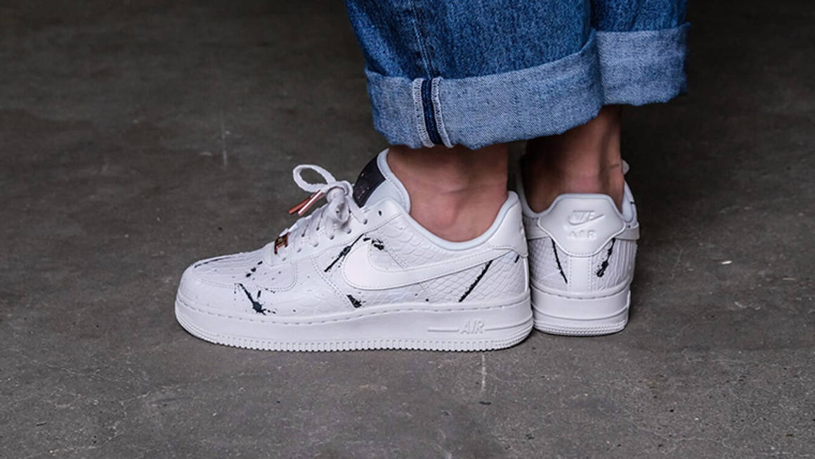 Nike's Paint Splattered Crocodile Air Force 1 Is A Must-Have | The Sole ...