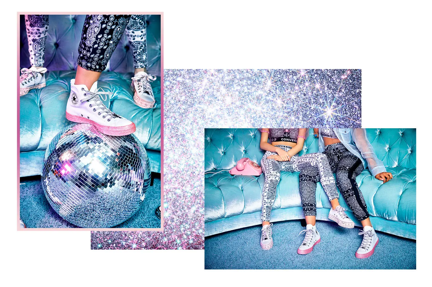 A Closer Look At The Miley Cyrus x Converse Chuck Taylor Sparkly New ...