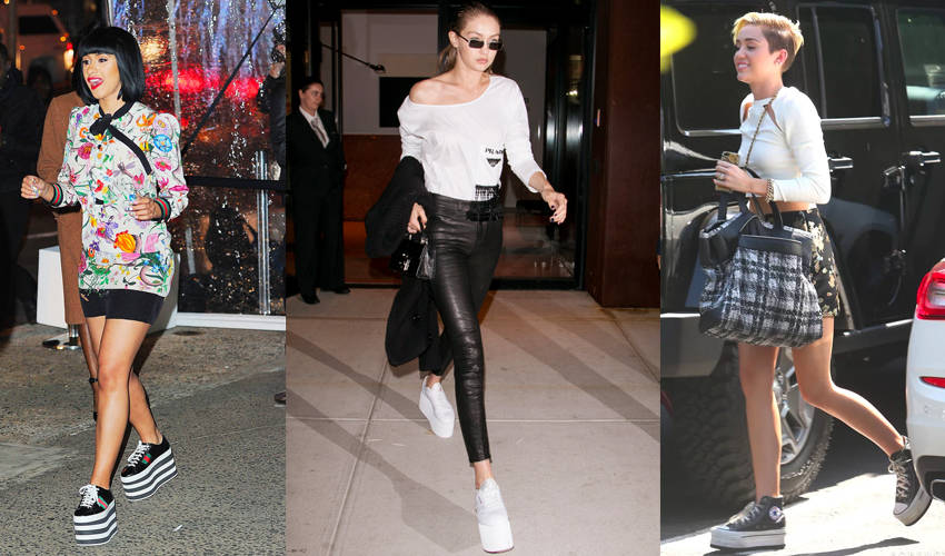 9 Platform Sneakers To Take Your Street Style To New Heights