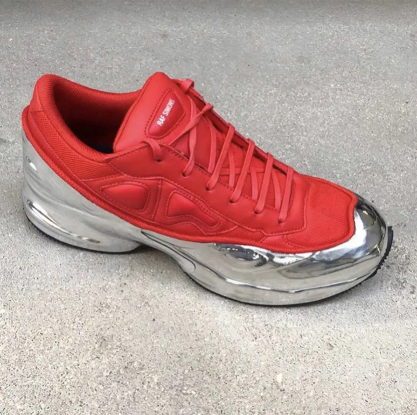 Take A Look At The Upcoming Metallic Raf Simons x adidas Ozweego | The ...