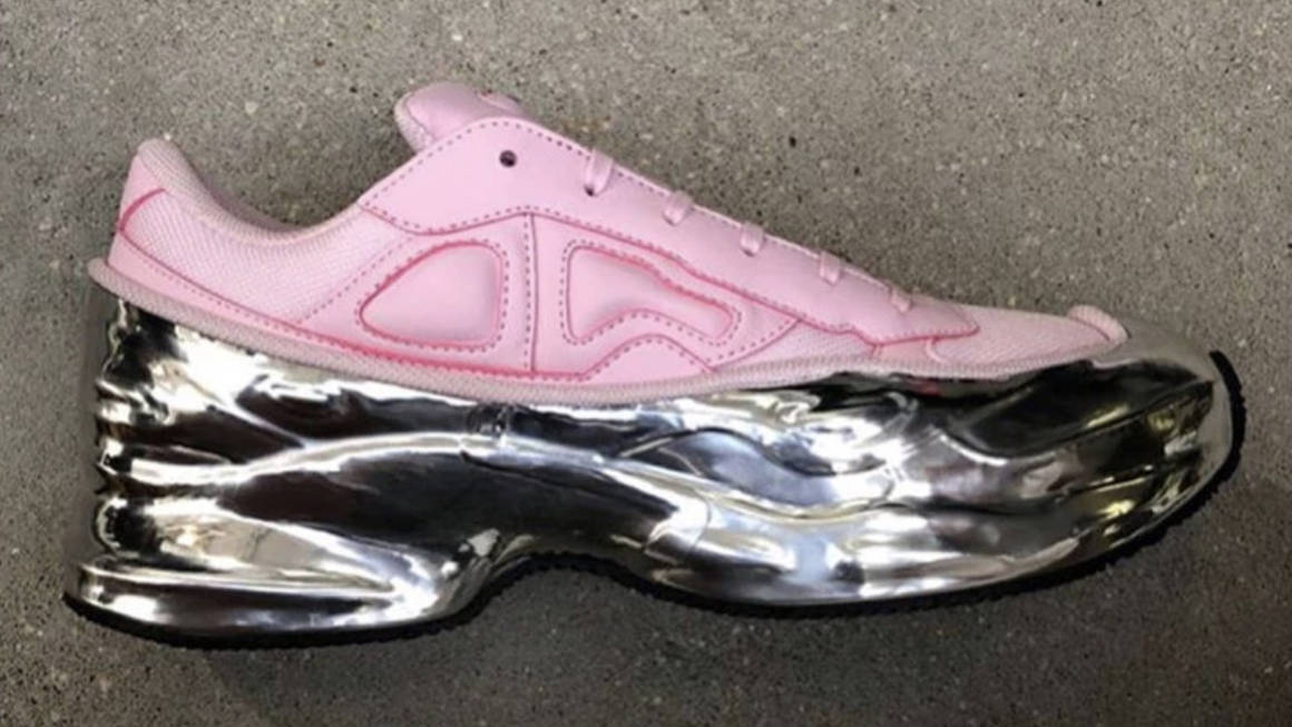 Take A Look At The Upcoming Metallic Raf Simons x adidas Ozweego | The ...
