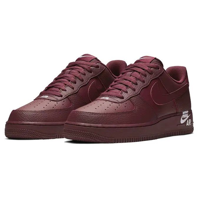 Nike Air Force 1 Stamp Logo Red | Where To Buy | TBC | The Sole Supplier