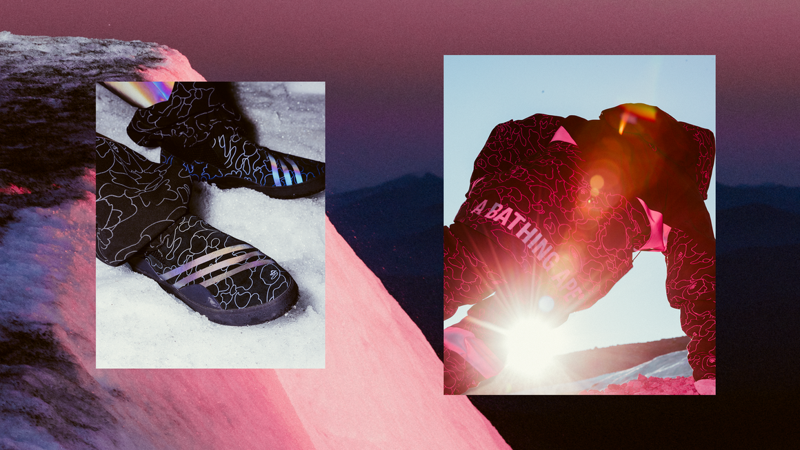 adidas And BAPE Hit The Slopes For Their Latest Collab | The Sole Supplier
