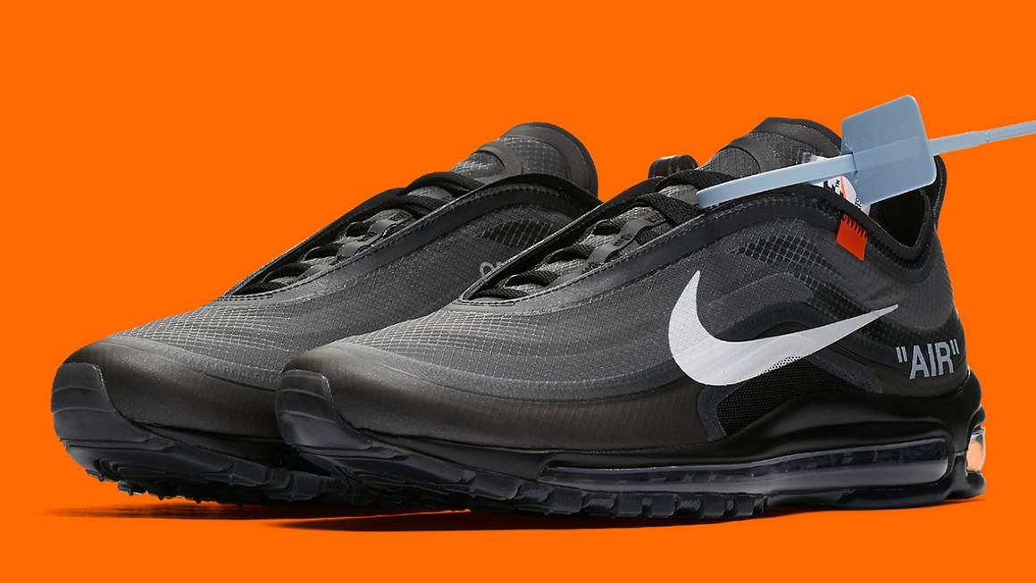 Take A Closer Look At The Off-White x Nike Air Max 97 'Black' | The ...