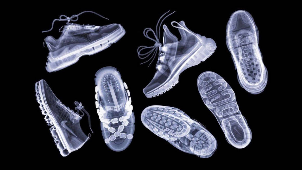 This Photographer Literally Looks Inside The Chunky Sneaker Trend | The ...