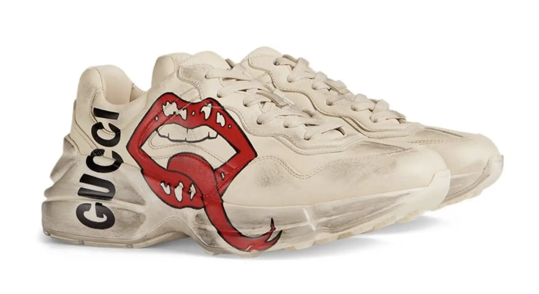Gucci's Newest Rhyton Is Pre-Distressed And Daring | The Sole Supplier