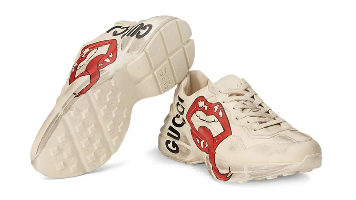 Gucci's Newest Rhyton Is Pre-Distressed And Daring | The Sole Supplier