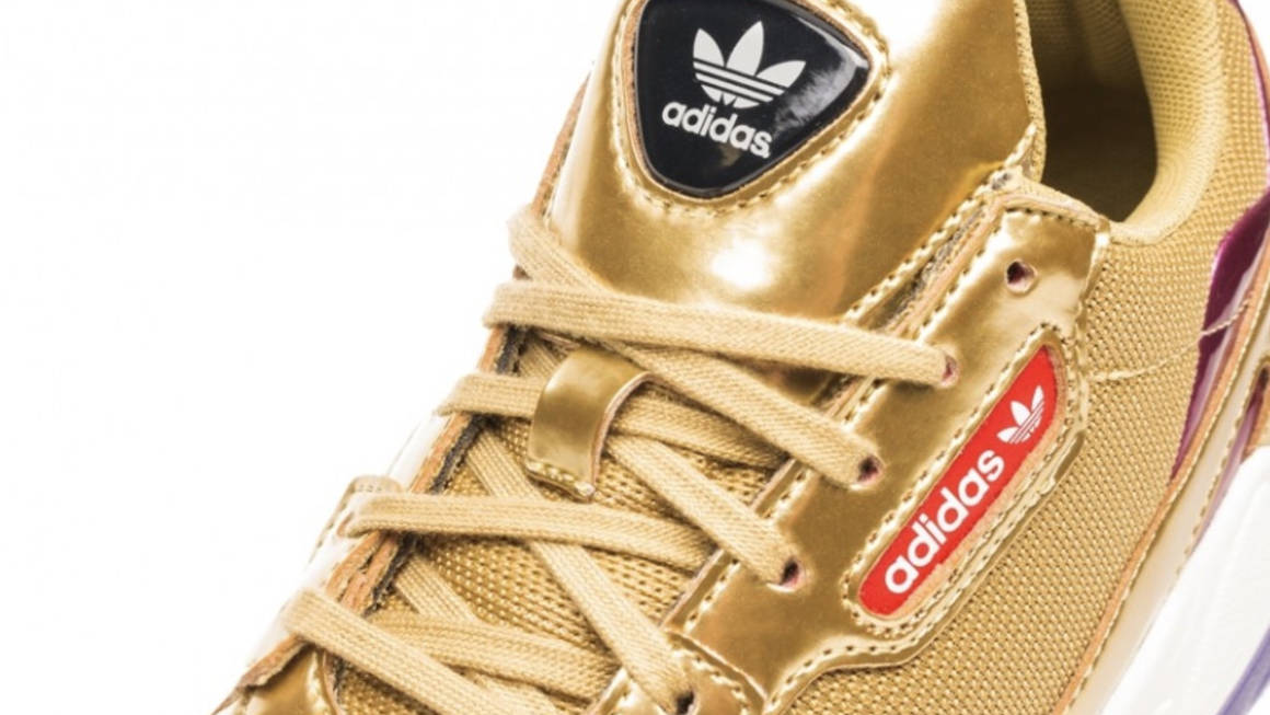 adidas' Upcoming Falcon Is Dripping In Metallic Gold | The Sole Supplier