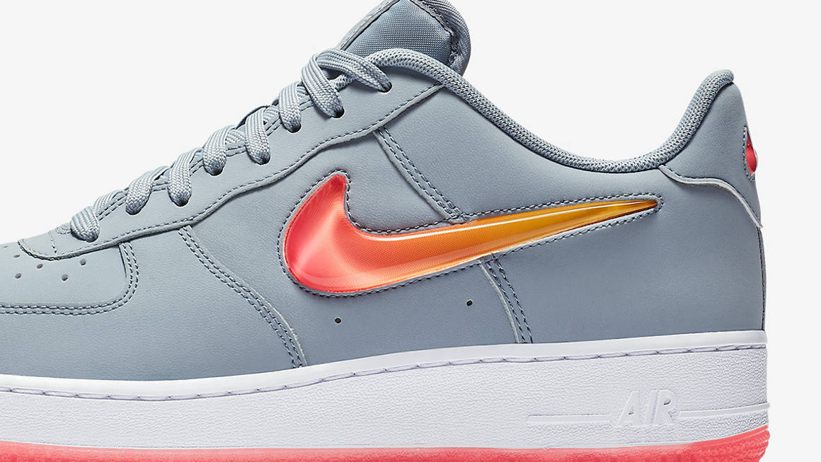 The Latest Nike Air Force 1 Features Oversized Jewel Swooshes | The ...