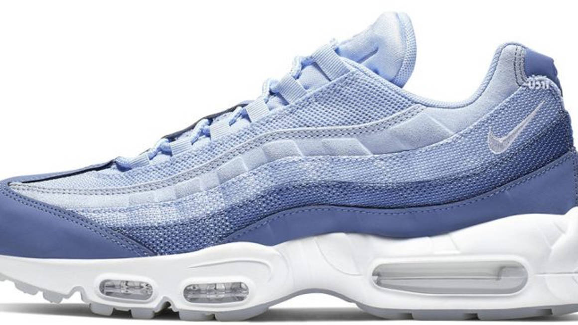 Have A Nike Day With The Cool Blue Tones Of The Air Max 95 | The Sole ...