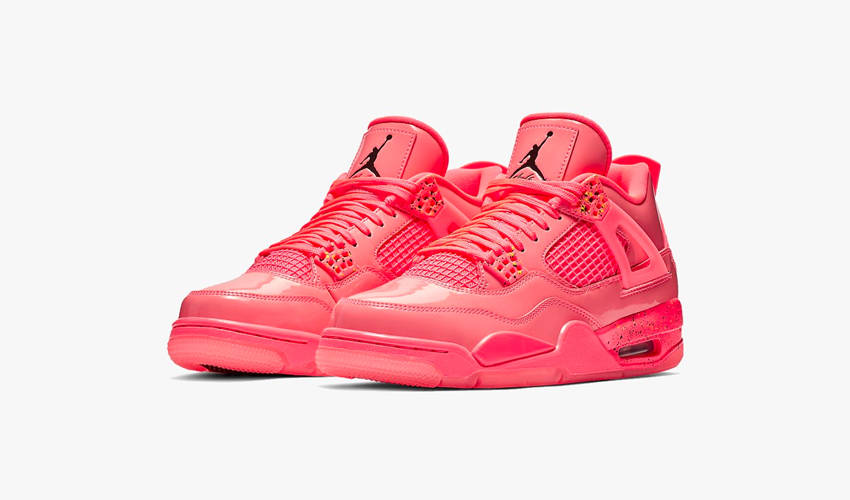 Nike's Women's Exclusive Air Jordan 4 Dazzles In "Hot Punch"