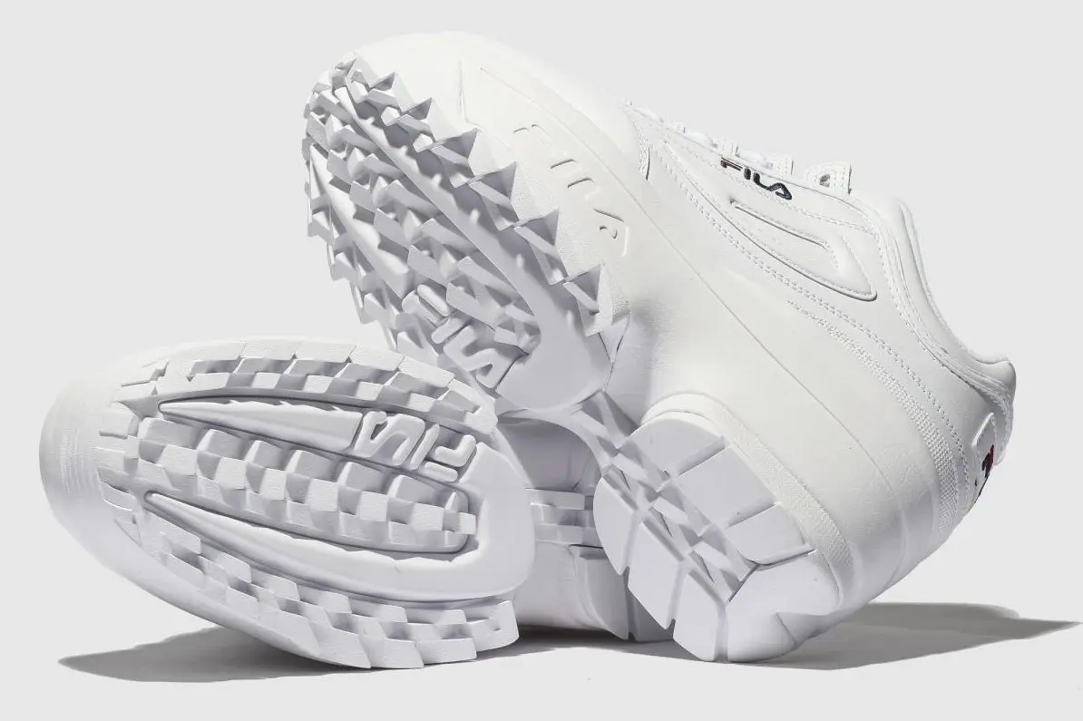 Fila's Disruptor II Get Even Chunkier With An Added Platform Midsole ...