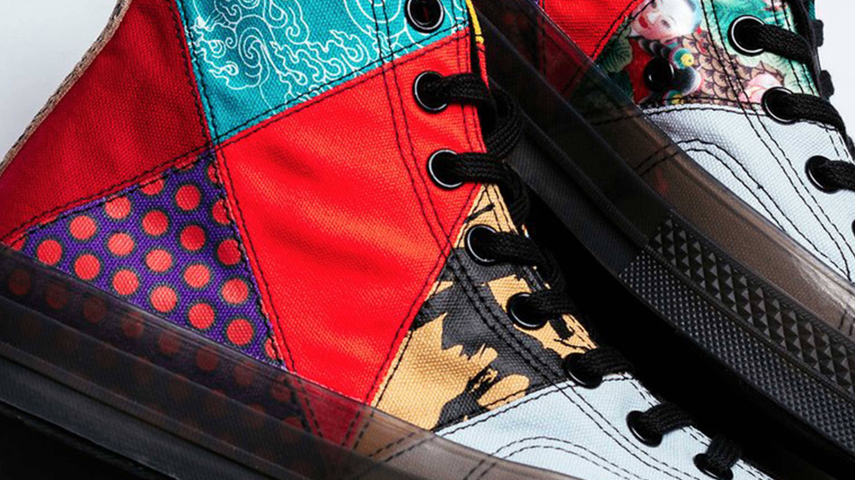 Mix And Match With These Patchwork Converse