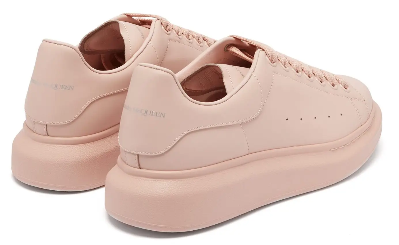Alexander McQueen's Runway Platform Gets Coated In Blush | The Sole ...