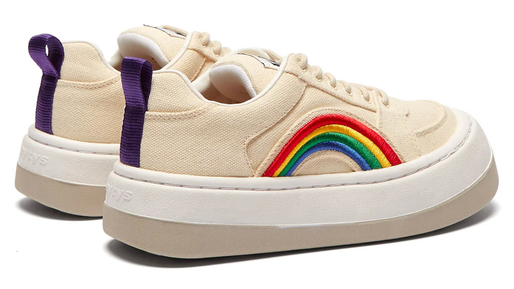 Eytys' Sonic Exaggerated Sole Sneaker Gets The Rainbow Treatment
