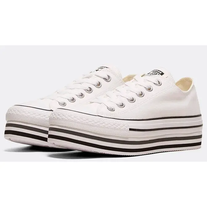 Converse Chuck Taylor All Star Platform White Black | Where To Buy ...