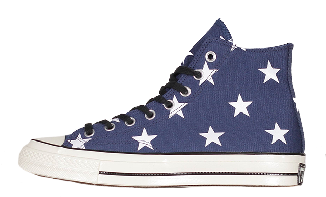 Converse Chuck 70 Star Print Blue White | Where To Buy | TBC