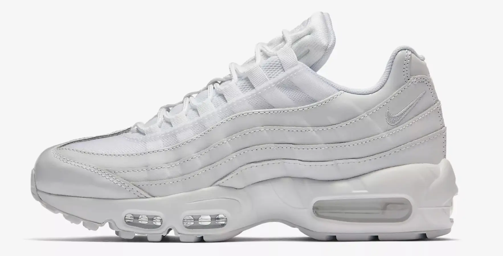 This Triple White Air Max 95 Can Be Yours For Just £70 In Nike's Sale ...