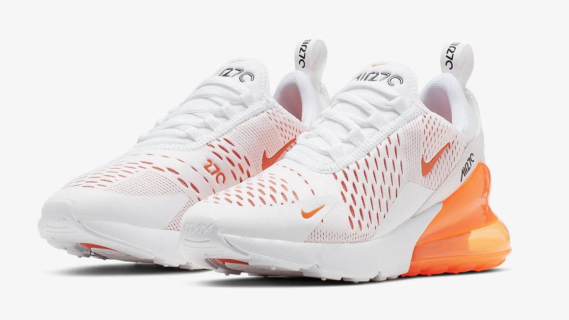 Step Out In Nike's Air Max 270 'Safety Orange' | The Sole Supplier