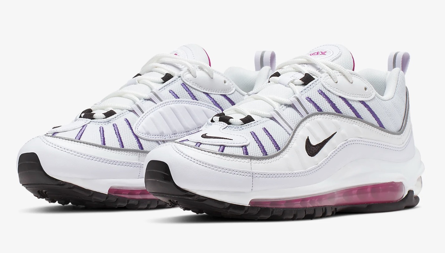 Add A Hit Of Purple To Your Air Max 98's This Season