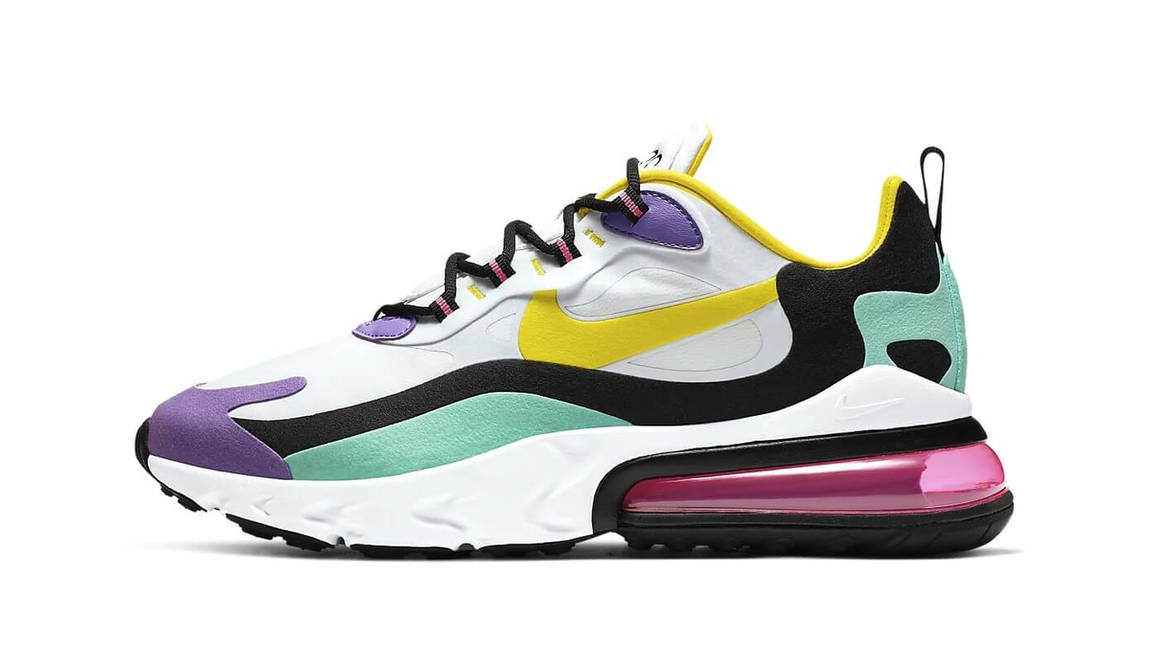 The Nike Air Max 270 React 'Geometric Art' Boasts Pastel Hues At Their ...