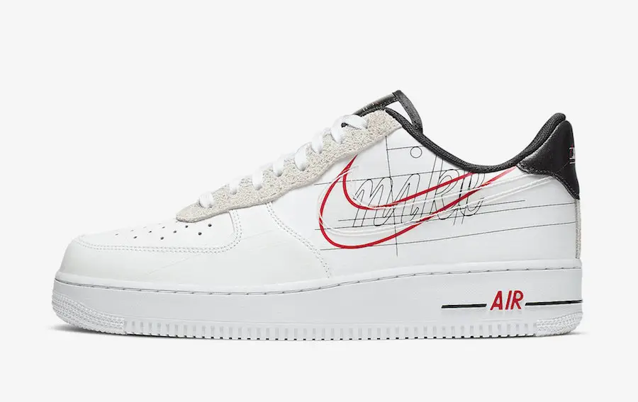 A Closer Look At The Nike Air Force 1 'Script Swoosh' | The Sole Supplier