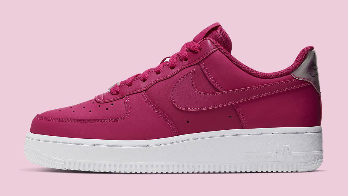 Add A Pop Of Colour With This Nike Air Force 1 'Wild Cherry' | The Sole ...