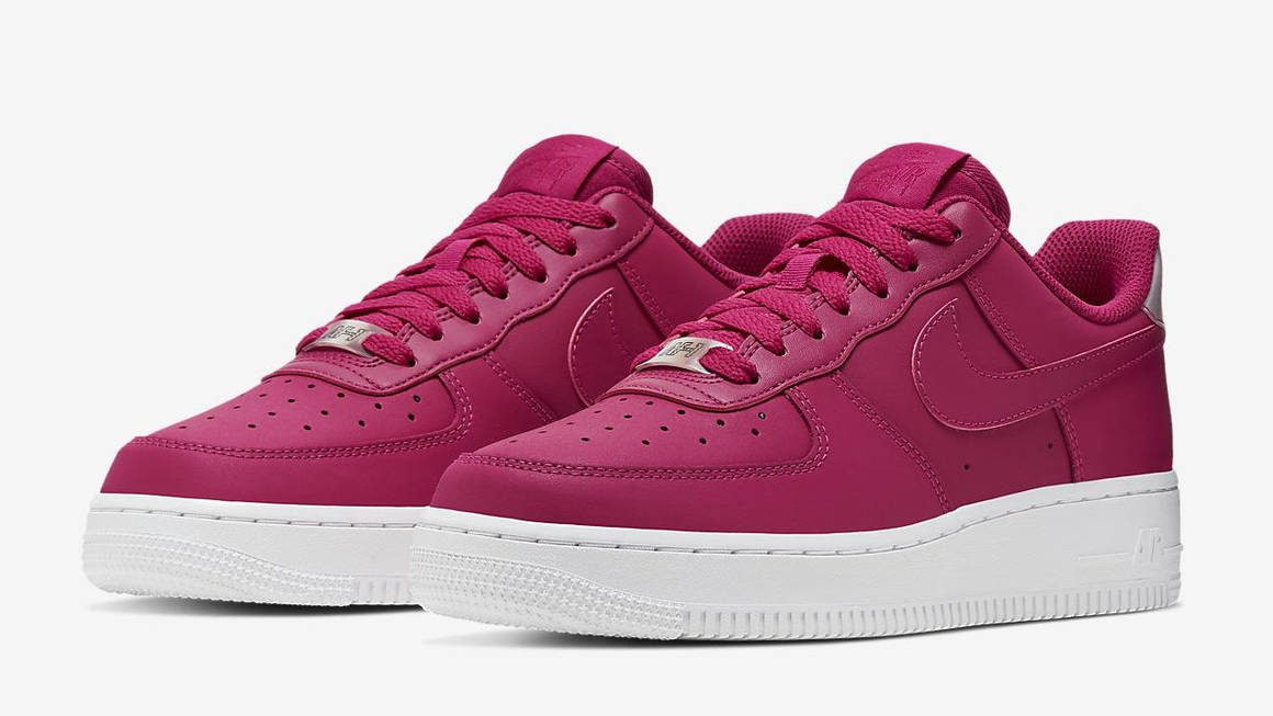 Add A Pop Of Colour With This Nike Air Force 1 'Wild Cherry' | The Sole ...