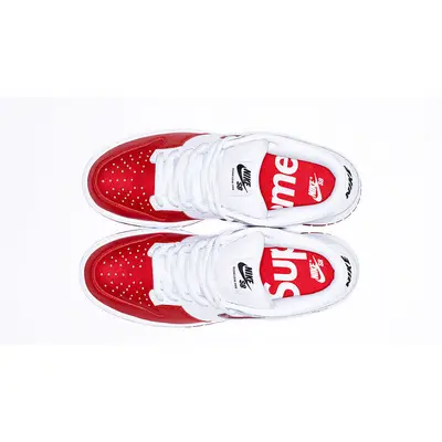 Supreme x Nike SB Dunk Low Red White | Where To Buy | CK3480-600 | The ...