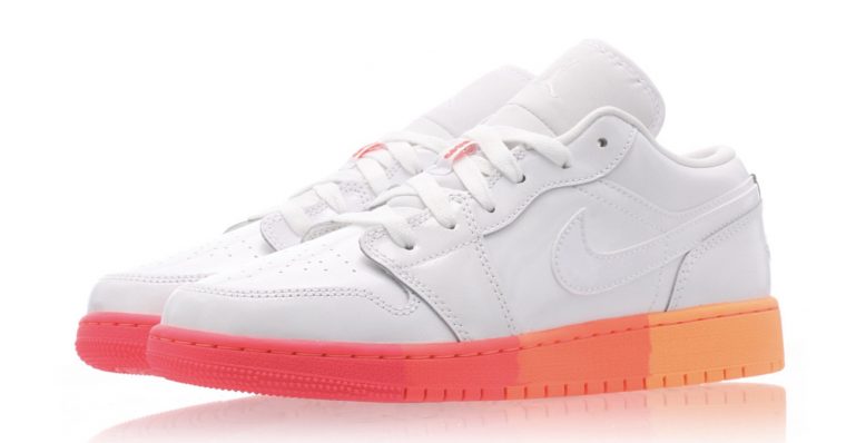 This Air Jordan 1 Looks Popping With A Bright Mango Midsole