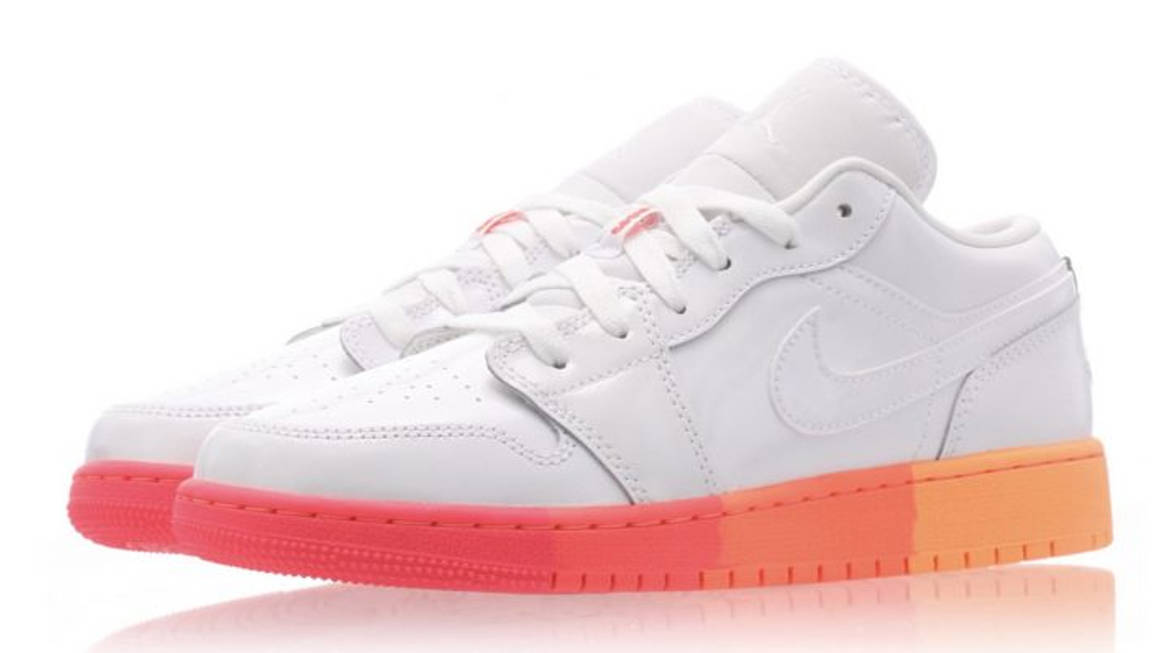 This Air Jordan 1 Looks Popping With A Bright Mango Midsole | The Sole ...
