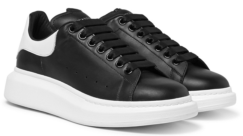 Alexander McQueen Exaggerated-Sole Black White | Where To Alexander McQueen Exaggerated-Sole Black White | Where To