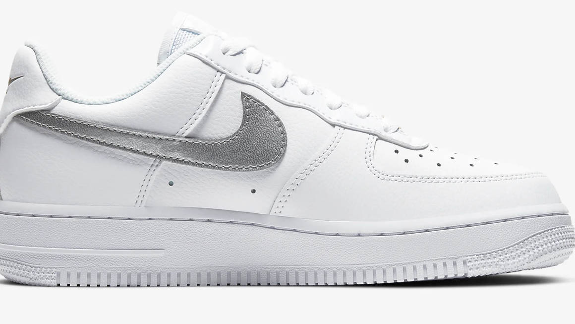 Mix Silver & Gold Together In Style On This Brand New Nike Air Force 1 ...