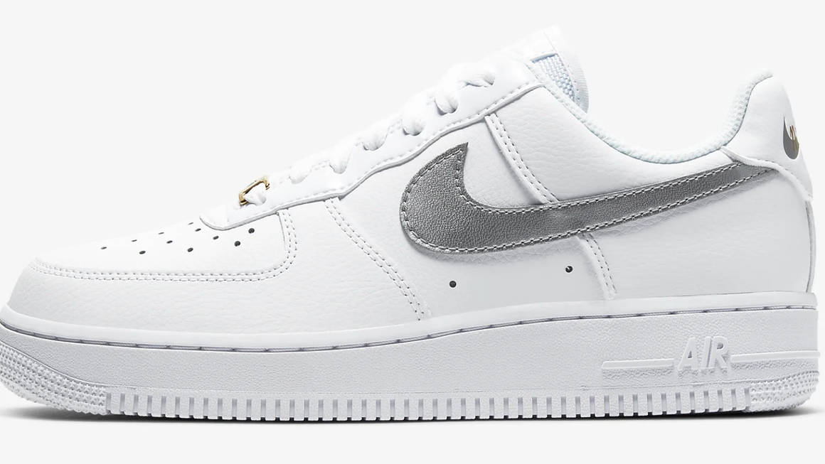 Mix Silver & Gold Together In Style On This Brand New Nike Air Force 1 ...