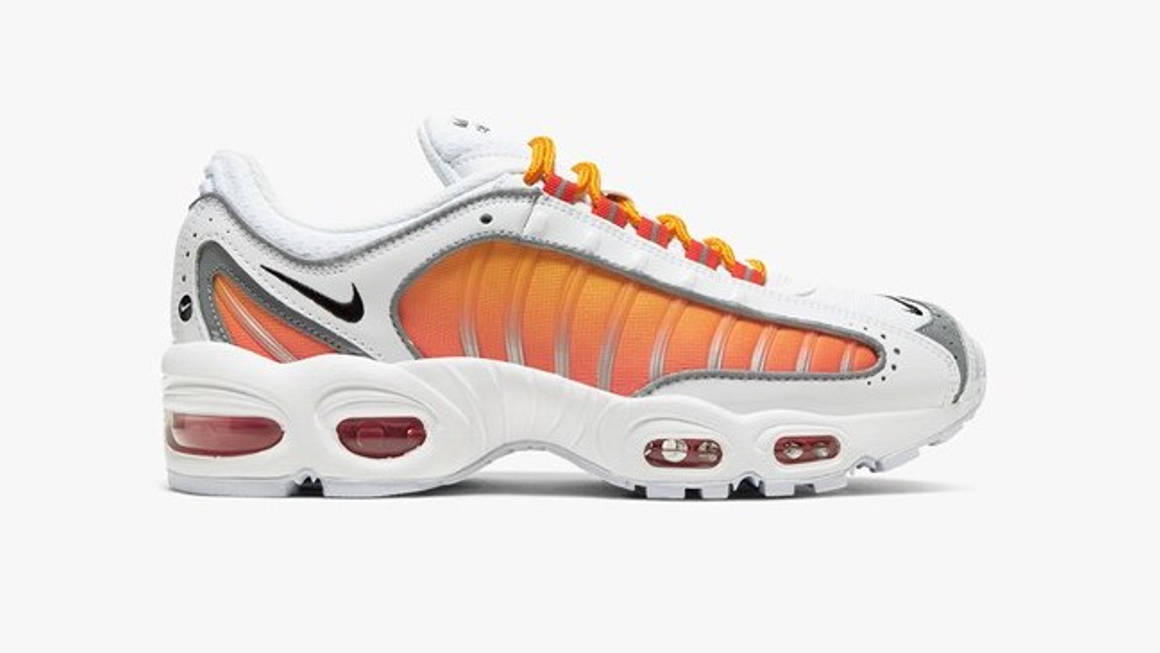 Reminisce Summer Sunsets In This Orange Hued Air Max Tailwind IV | The ...
