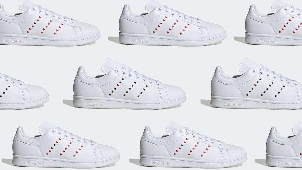 We've Fallen For These Heart Embroidered adidas Stan Smiths