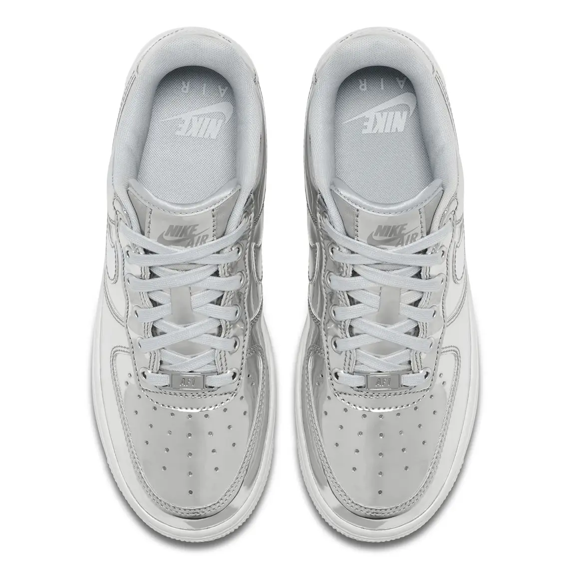 "Liquid Metal" Creates A Trio Of Shiny Nike Air Force 1 SP Designs ...