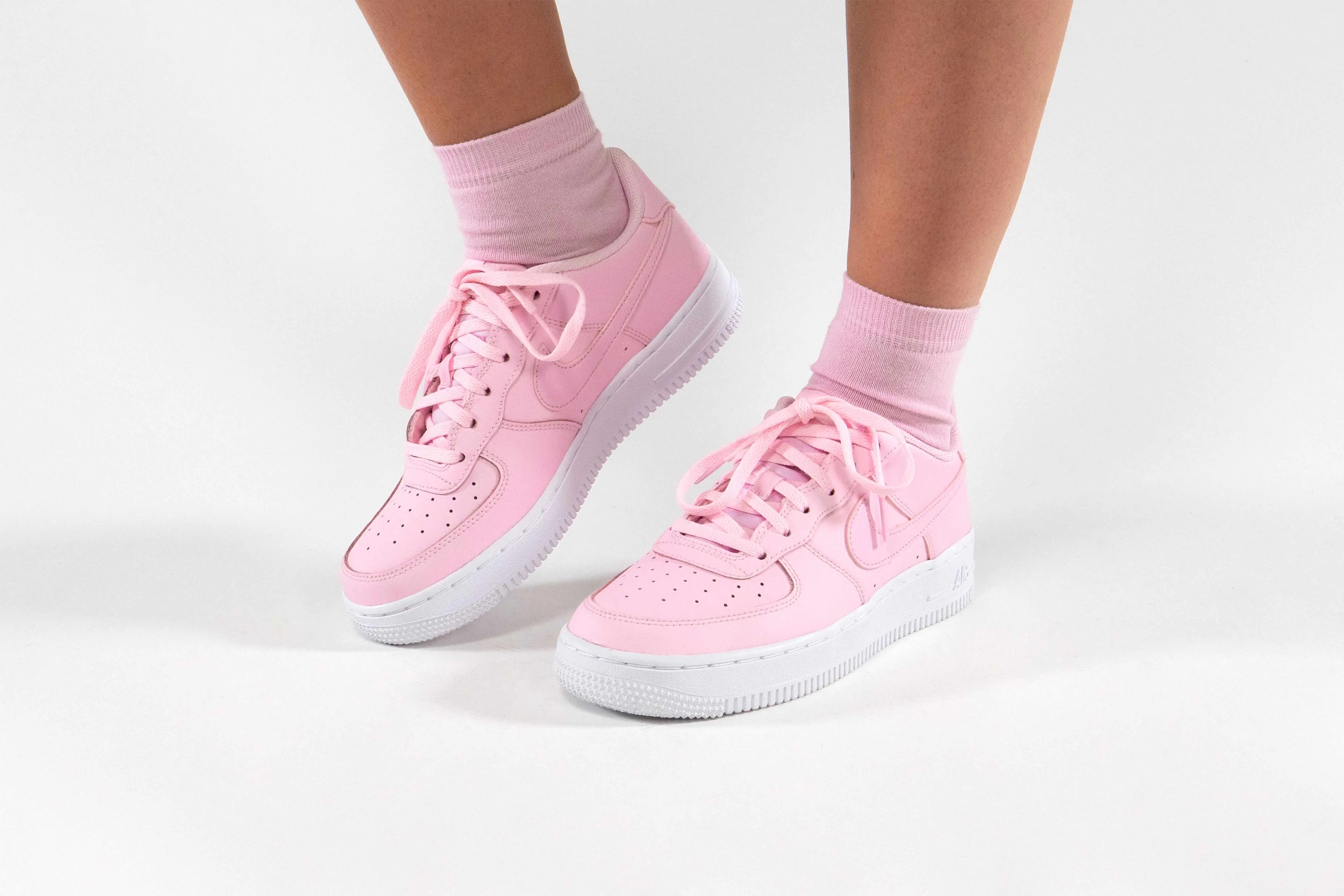 An Exclusive Closer Look At The Nike Air Force 1 Pink Foam | The Sole ...