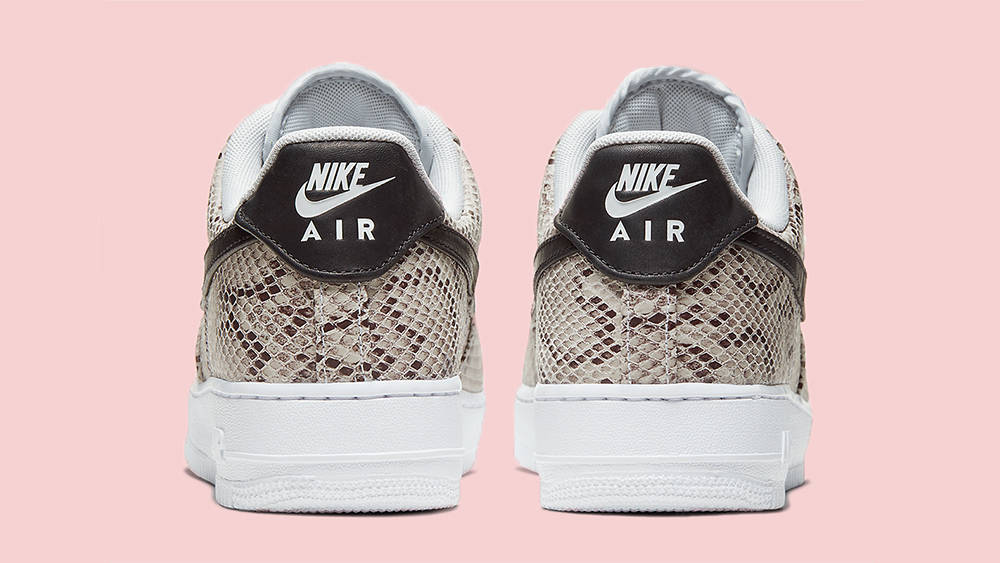 Slip Into These Chic Snake Print Air Force 1's That Are Available Now!