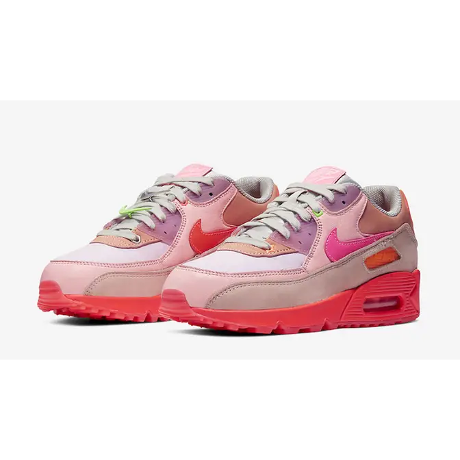 Nike Air Max 90 Pink Multi | Where To Buy | Ct3449-600 | The Sole Supplier