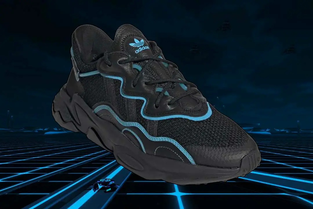 TRON Vibes Feature On The adidas Ozweego 'Bright Cyan' | The Sole Supplier